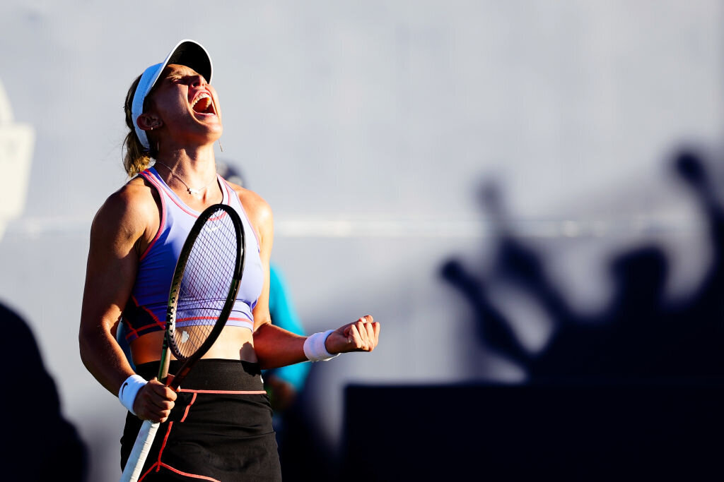 WTA San Jose: Paula Badosa saves against Elizabeth Mandlik in the ...