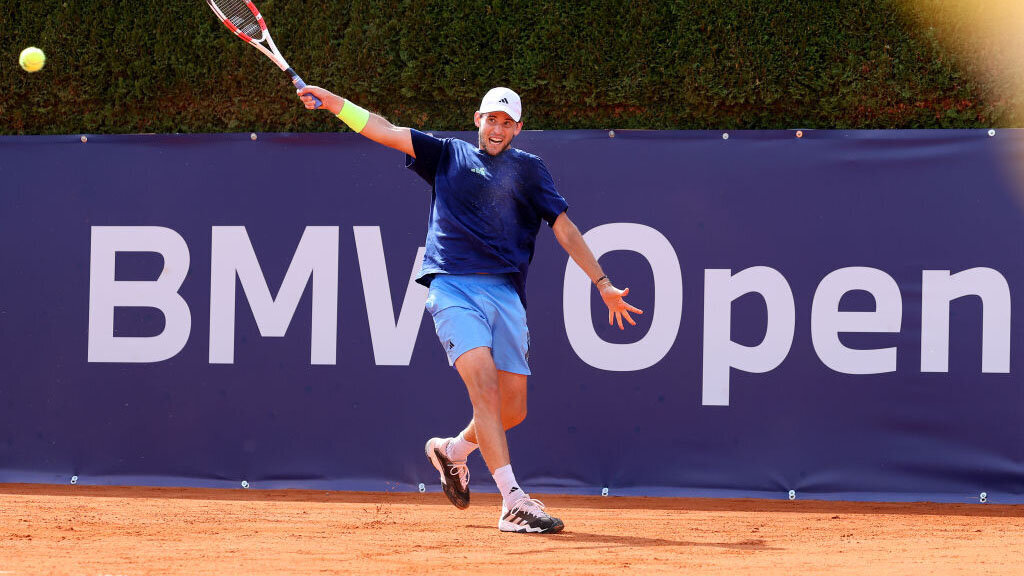 ATP München: Dominic Thiem im zweiten Match auf Center Court ...