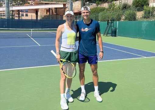 Holger Rune bringt Caroline Wozniacki auf Touren · tennisnet.com Holger Rune bringt Caroline Wozniacki auf Touren · tennisnet.com