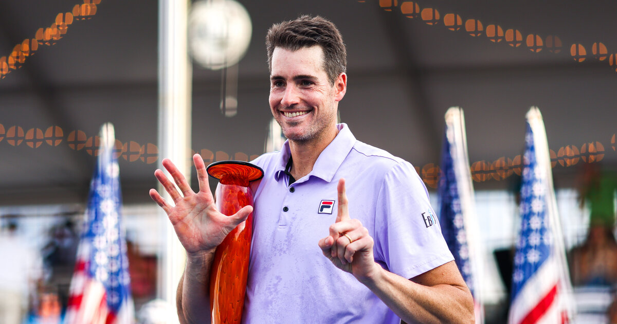 John Isner triumphs for the sixth time in Atlanta · tennisnet.com
