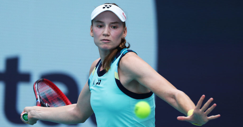 WTA Miami: Elena Rybakina first finalist after defeating Victoria ...