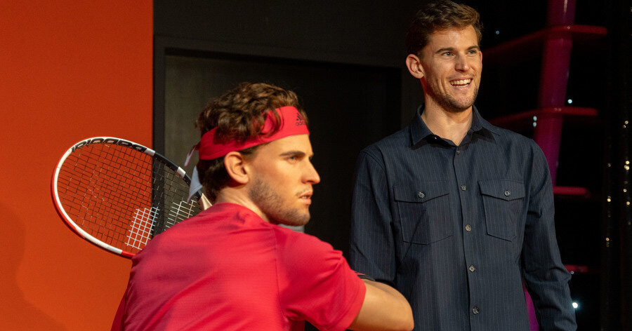 Dominic Thiem is moving into Madame Tussaud's cabinet · tennisnet.com