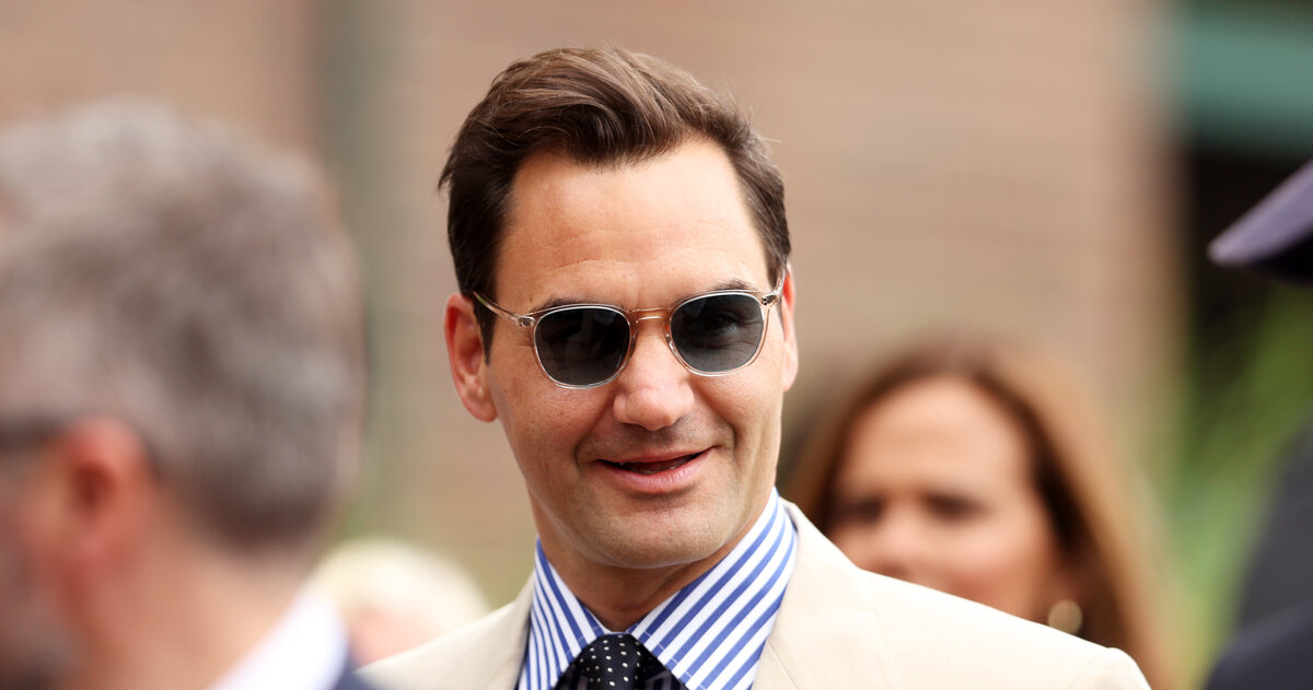 Roger Federer hofft, dass Novak Djokovic seinen Wimbledon-Rekord knackt ... Roger Federer hofft, dass Novak Djokovic seinen Wimbledon-Rekord knackt ...