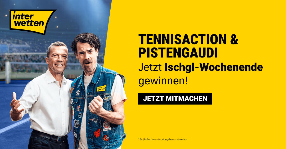 Gewinnspiel: Mit interwetten zur Ischgl Trophy 2025! · tennisnet.com