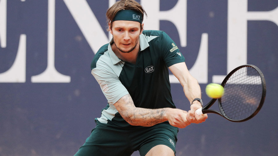 Generali Open Kitzbühel: Bublik lässt sich nicht vom Regen stoppen ...