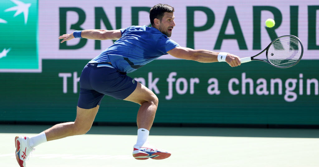 ATP Masters Indian Wells: Novak Djokovic will enttäuschenden ... ATP Masters Indian Wells: Novak Djokovic will enttäuschenden ...