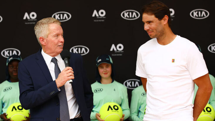 Rafael Nadal an Craig Tiley: „Danke für das Vertrauen, aber ... Rafael Nadal an Craig Tiley: „Danke für das Vertrauen, aber ...