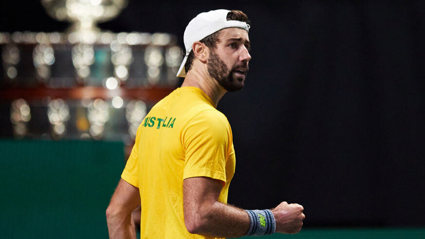 Davis Cup: Thompson puts Australia ahead against Netherlands ...