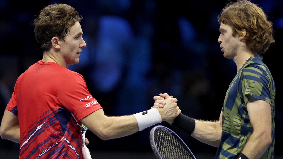 ATP Finals live: Casper Ruud vs. Andrey Rublev im TV, Livestream und Liveticker · tennisnet.com