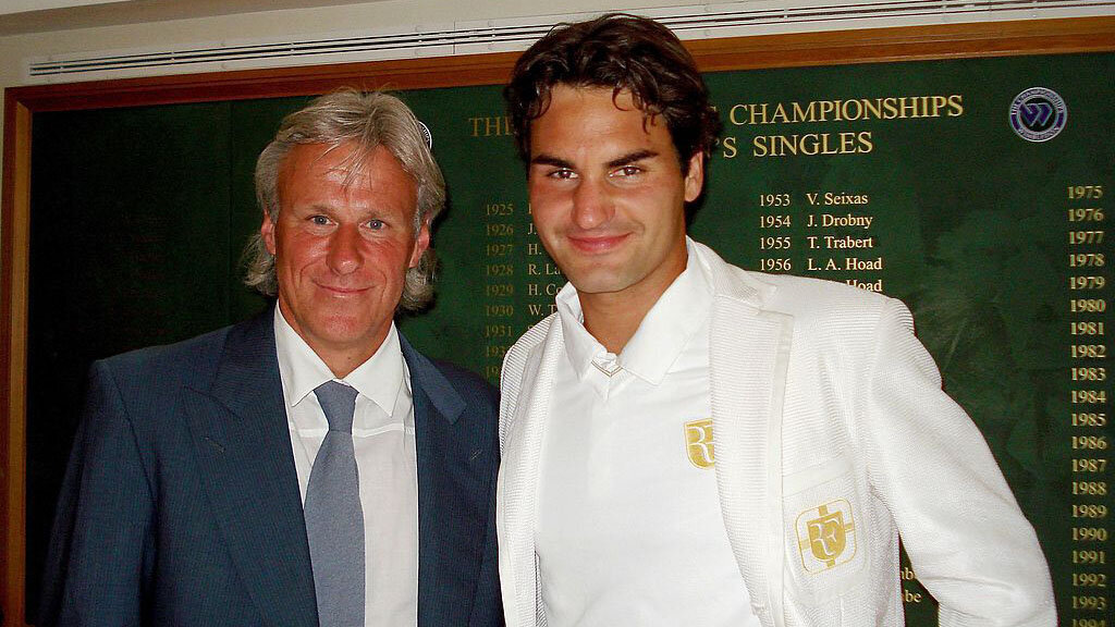 Wimbledon 2023: Holt Novak Djokovic Björn Borg und Roger Federer ein ... Wimbledon 2023: Holt Novak Djokovic Björn Borg und Roger Federer ein ...