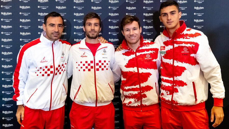 Im Re-Live: Alex Erler und Lucas Miedler verkürzen im Davis Cup ...