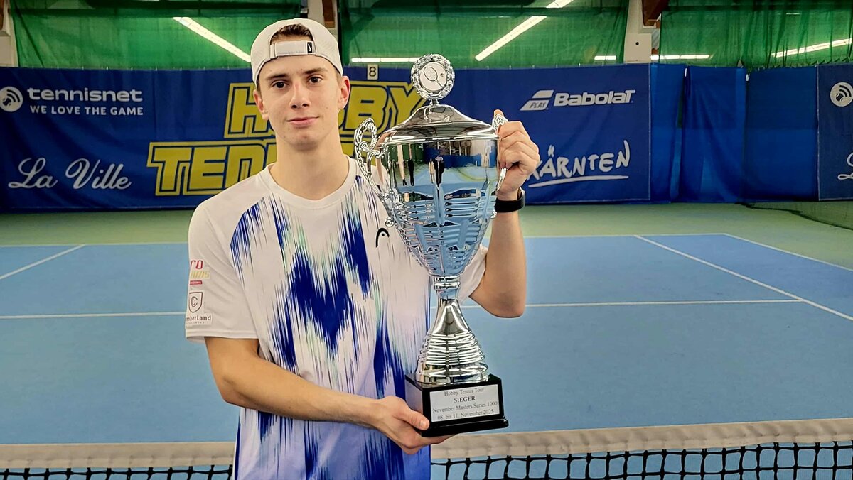 Theo Strobl gewinnt letztes HTT Saison-1000er · tennisnet.com