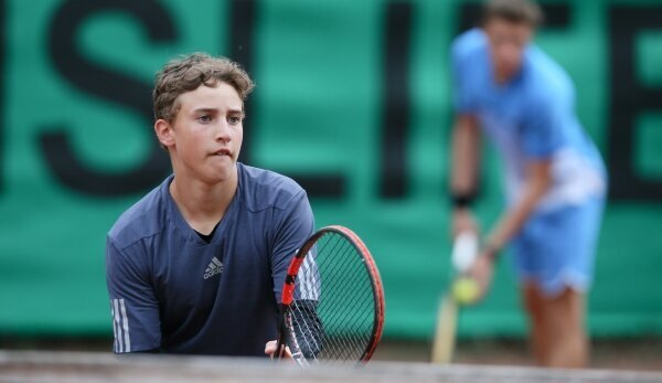 Aber jetzt! Moritz Thiem holt mit Gabriel Huber ersten ITF-Pokal ...