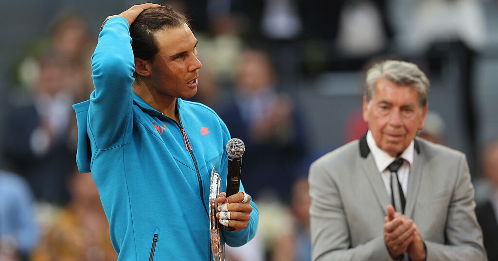 "He was a role model" - Nadal sends message to Santana's family ...