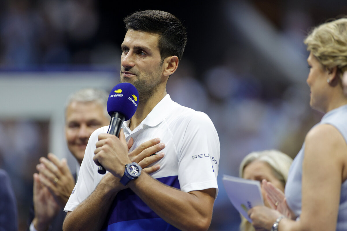 Novak Djokovic erinnert sich ganz gern an seine US-Open-Finalniederlage ...