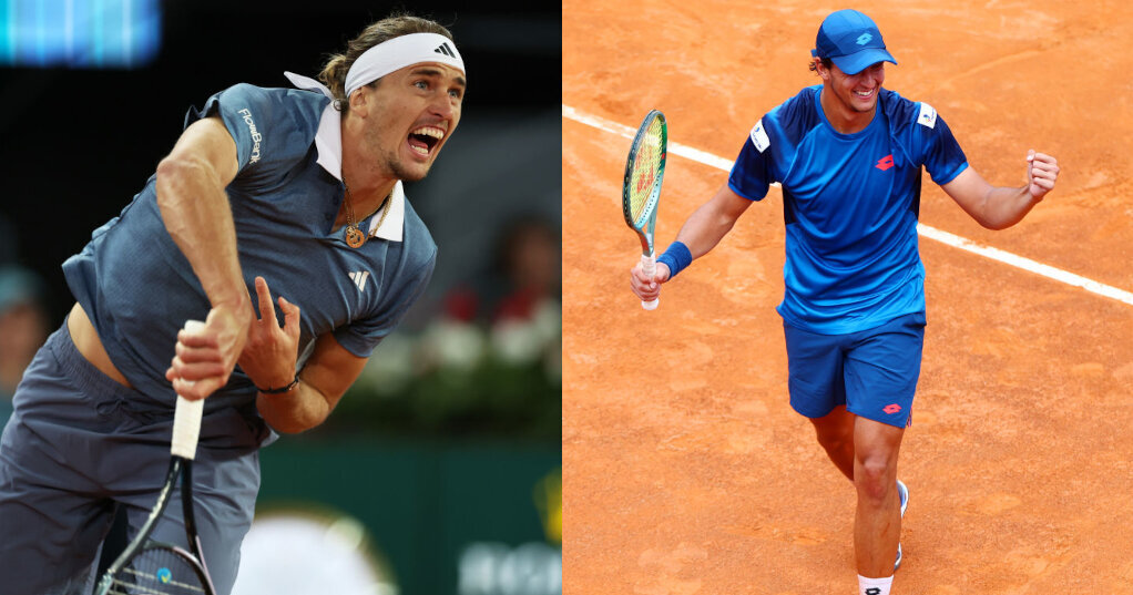 ATP Masters Rom live: Alexander Zverev vs. Luciano Darderi im TV, Livestream und Liveticker ...