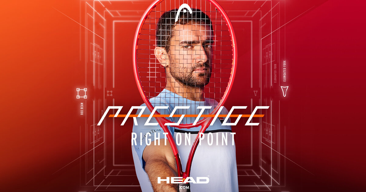 Maximum precision: that's what the new PRESTIGE GRAPHENE 360+ racket ...