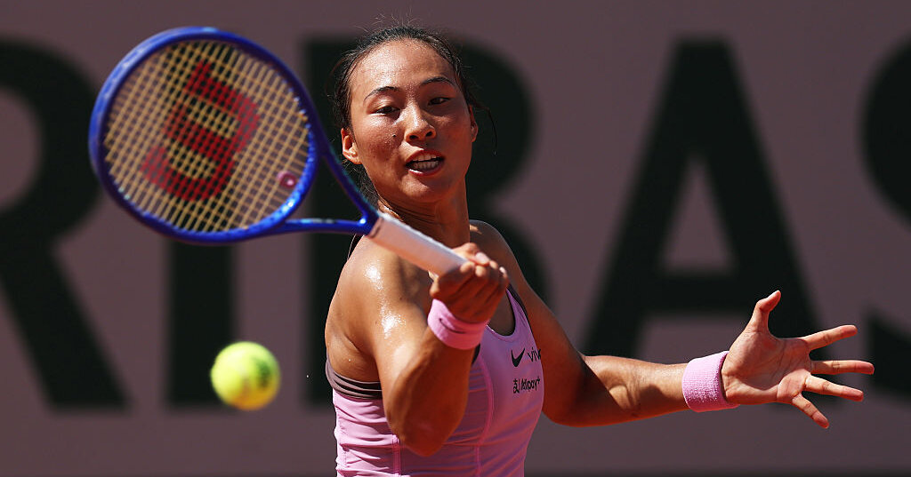 French Open: Qinwen Zheng vergießt Tränen am Gold-Ort