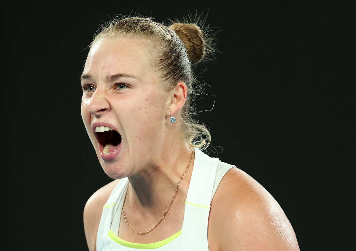 Australian Open: Anna Blinkova needs 10 match points and takes Rybakina ...