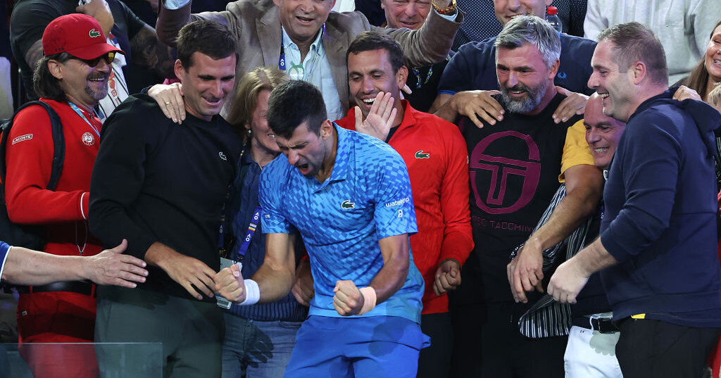 Australian Open: "Biggest Victory" - Highly emotional Novak Djokovic ...