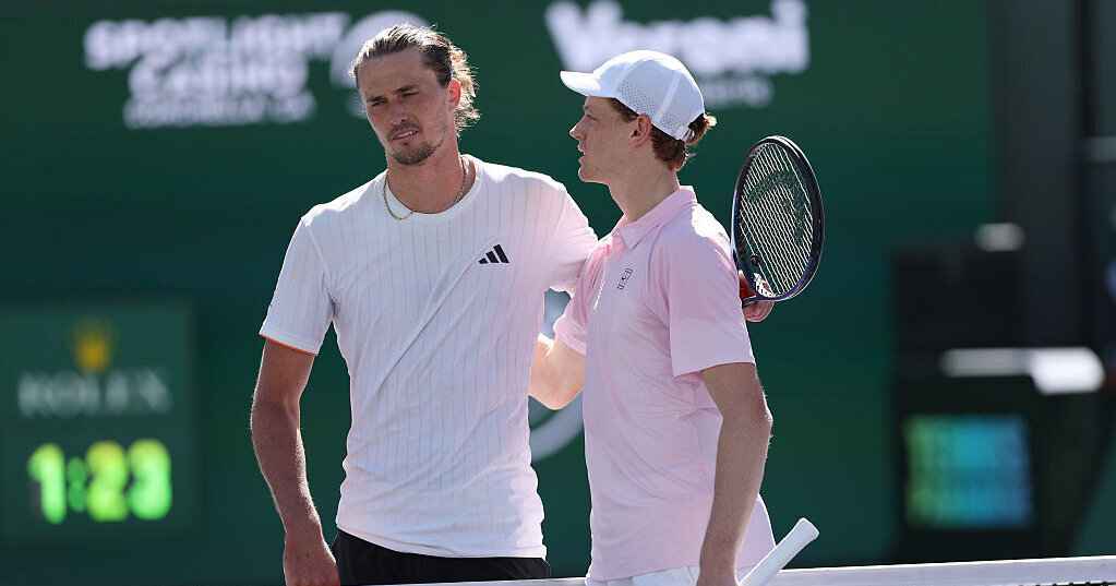 ATP Miami: Zverev landet erneut in Sinners Hälfte, Alcaraz zum Auftakt ...