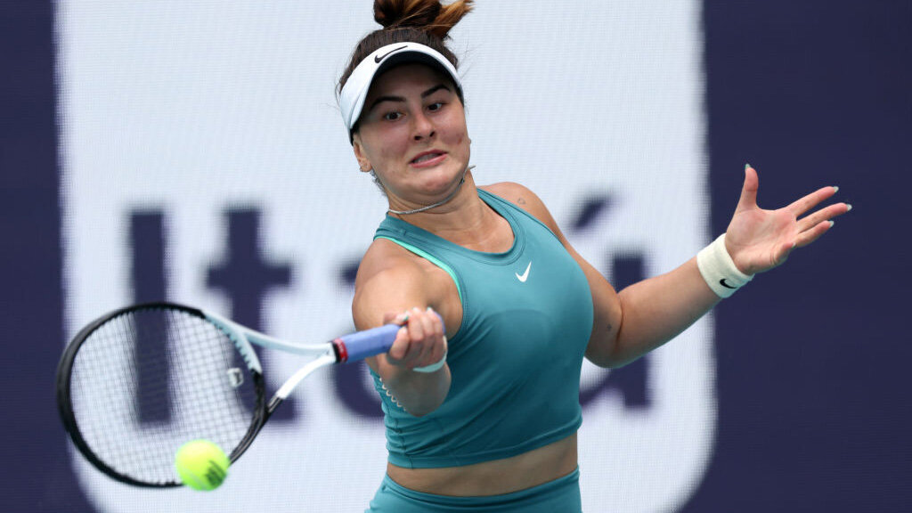 WTA Miami: Schön, dass Bianca Andreescu wieder in Fahrt kommt ...