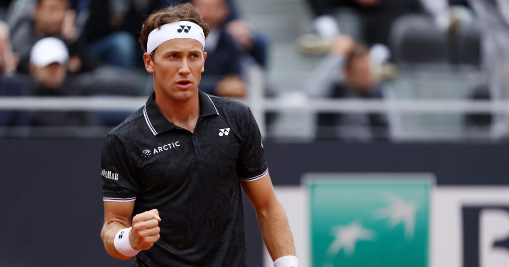 ATP Rom: Ruud beißt sich gegen Cerundolo durch · tennisnet.com