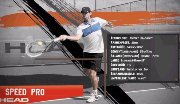 HEAD Speed Pro - das Djokovic-Racket · tennisnet.com