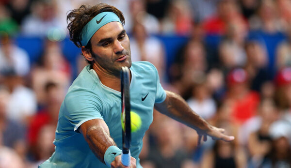 "SABR" & "Slam Dunk": Federer zaubert in Perth · tennisnet.com