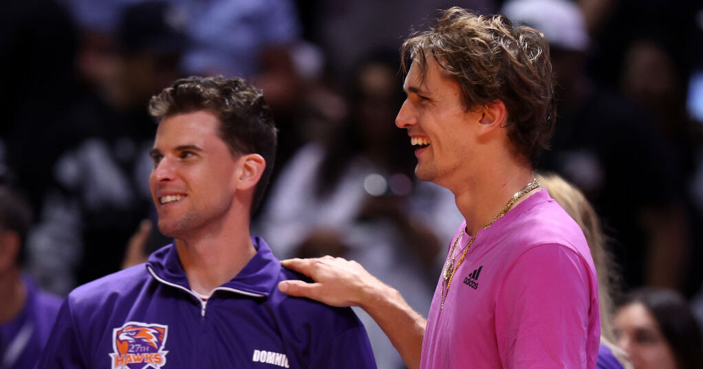 ATP Masters Rom: Alexander Zverev streut Dominic Thiem Rosen - und ...