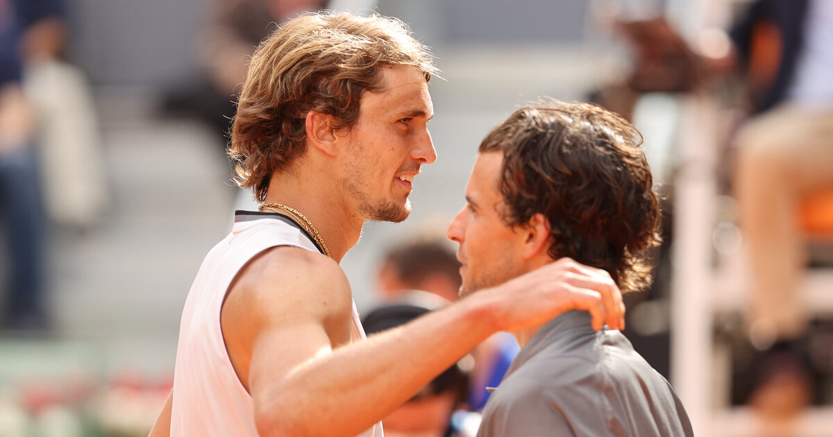 Alexander Zverev on Dominic Thiem's comeback: body as a big question ...