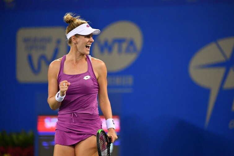 WTA Wuhan: Alison Riske gelingt überraschender Finaleinzug mit Sieg ...