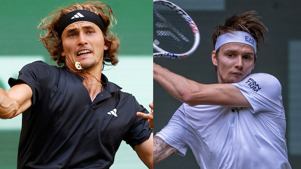 ATP HalleWestfalen live: Alexander Zverev vs. Alexander Bublik · tennisnet.com