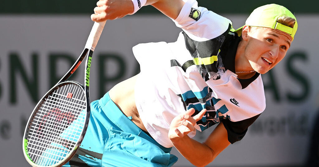 Leandro Riedi - the end of a strong series · tennisnet.com