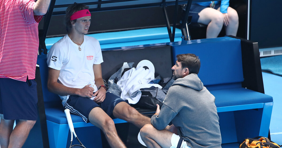 Alexander Zverev gives the all-clear: "The ankle is okay" · tennisnet.com
