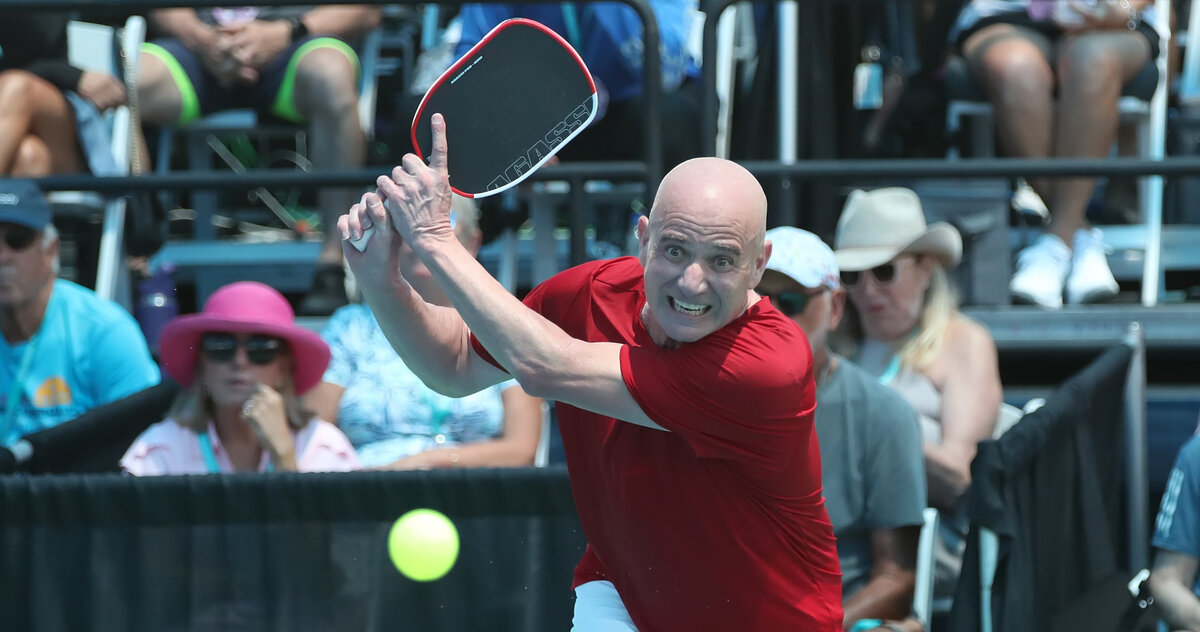 Pickleball: Andre Agassi gewinnt bei Profi-Debüt · tennisnet.com