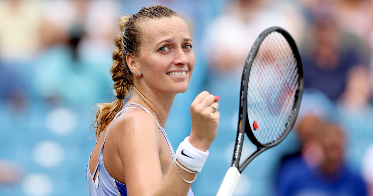 WTA Cincinnati: Petra Kvitova im Finale, Garcia und Sabalenka müssen ...