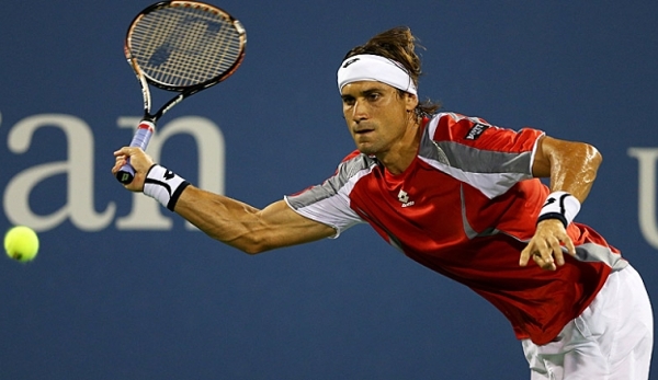 Spanier David Ferrer zieht ins Viertelfinale der US Open ein ...